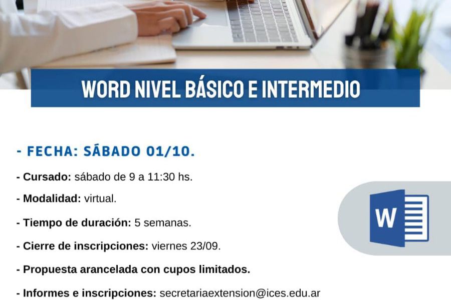 Curso de word nivel básico e intermedio | FM Spacio 98.1 - Franck ...