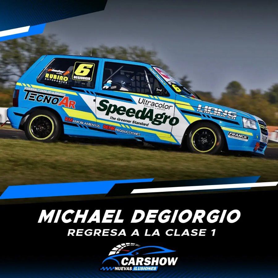 Degiorgio confirmó su retorno a la C1 con un nuevo conjunto | FM Spacio ...